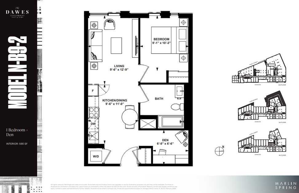 Floor plan of The Dawes N-B9-2