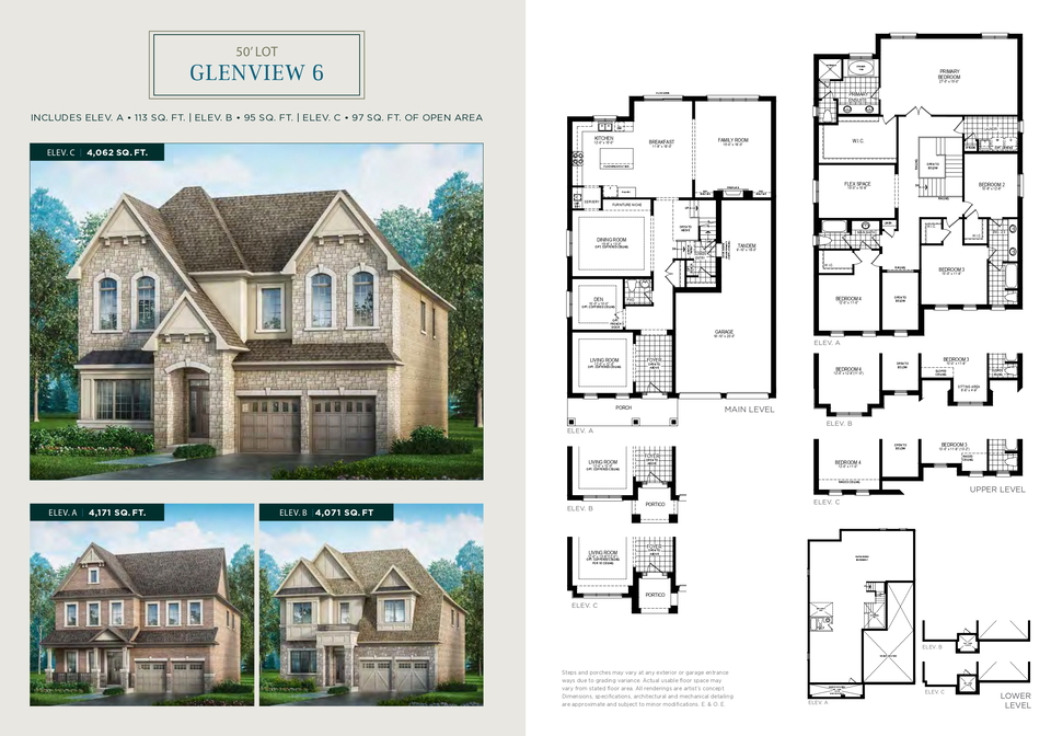 Floor plan of Georgina Heights Glenview 6