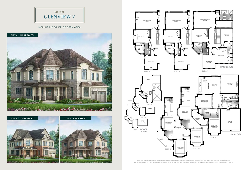 Floor plan of Georgina Heights Glenview 7