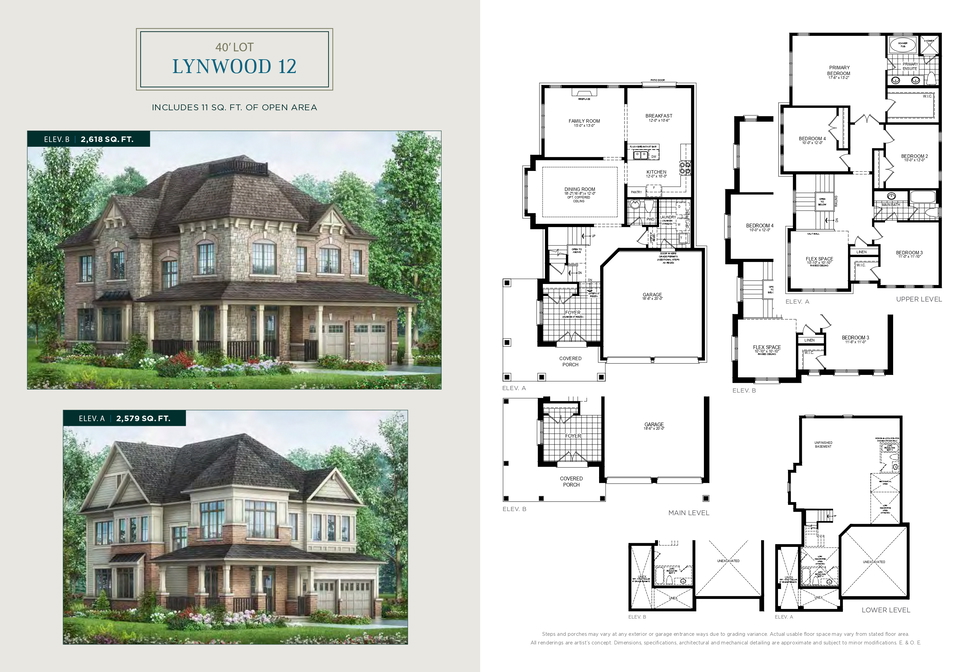 Floor plan of Georgina Heights Lynwood 12