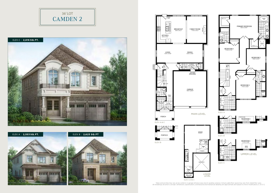 Floor plan of Georgina Heights camden 2