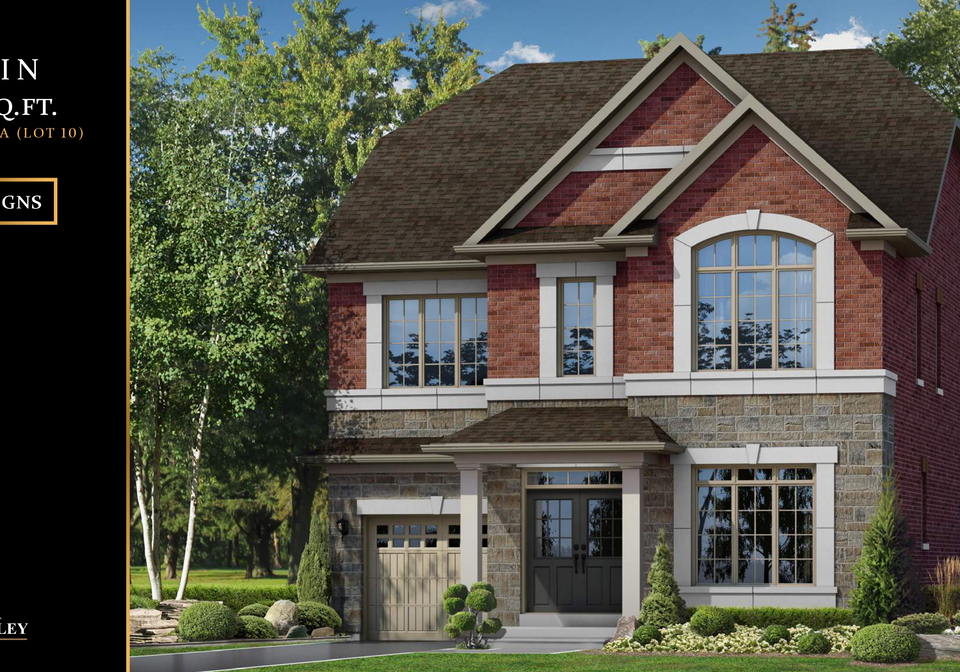 Floor plan of Spring Valley Village Homes Jasmin- Elevation A
