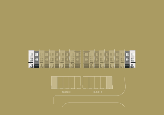 Floor plan of Carousel Towns at Thornhill Walk FH B – 10F