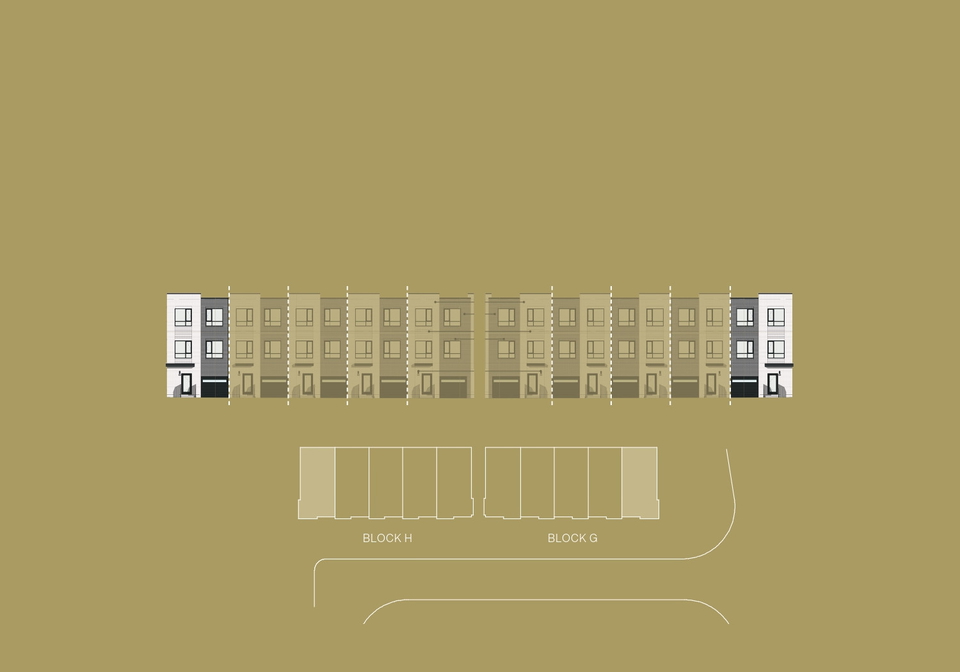 Floor plan of Carousel Towns at Thornhill Walk FH B – 10F